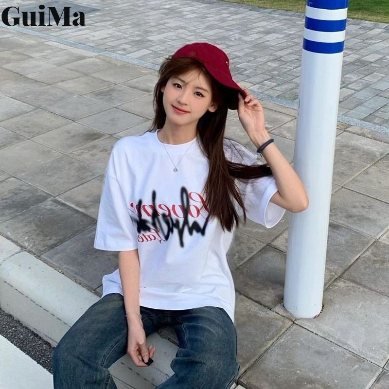 Áo thun nữ ngắn tay in hình thời trang thoải mái | Shopee Việt Nam