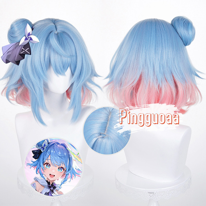 Honor Of Kings Da Mới Xiao Qiao Phù Thủy Thời Gian Cosplay Tóc Giả 38cm ...