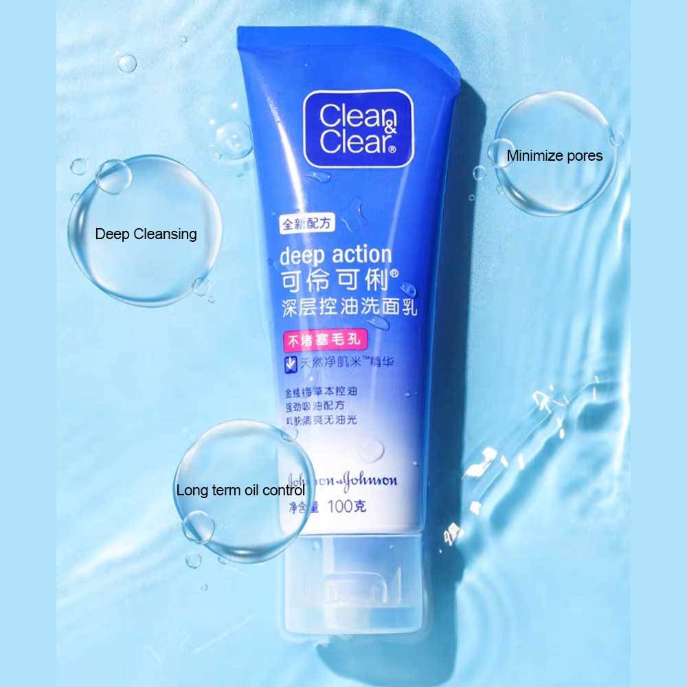 CLEAN & CLEAR Acne Clearing Cleanser 100g | Shopee Việt Nam