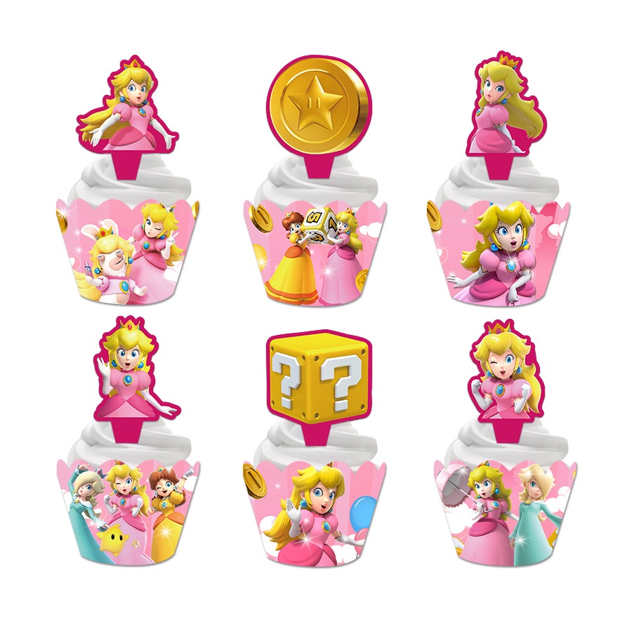 Set 24 Giấy Gói Bánh Kẹo Chủ Đề super mario | Shopee Việt Nam