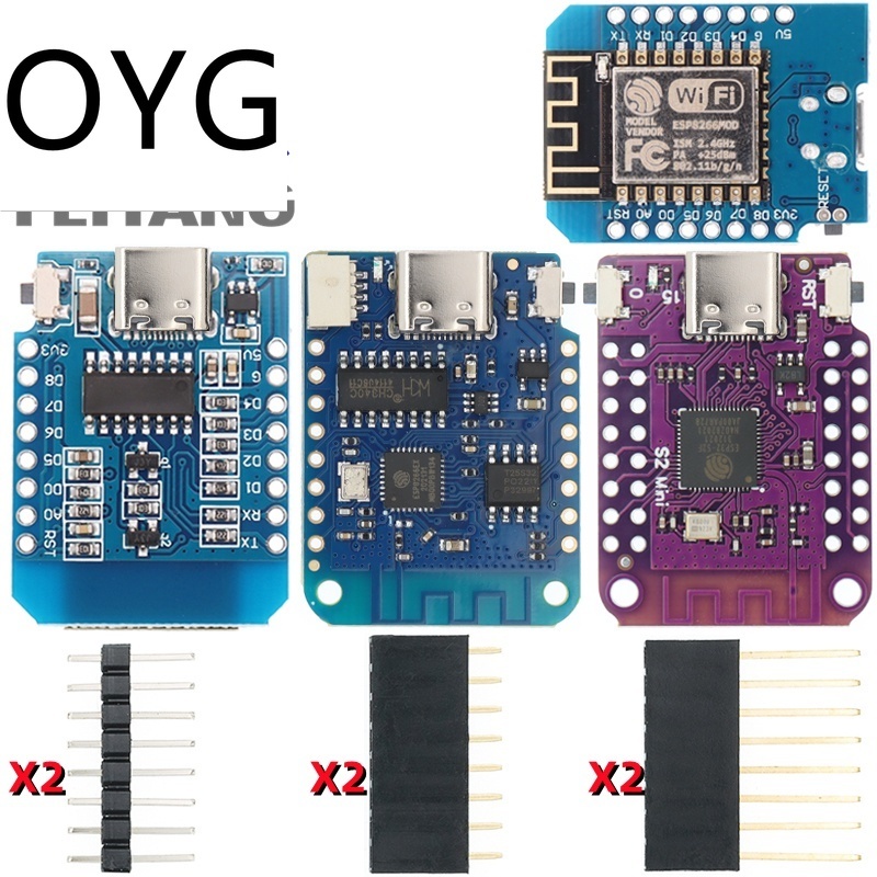 Wemos Bảng Mạch wifi wemos d1 mini pro v3.0 nodemcu 4mb / 16mb esp8266 ch340g Nodemcuu | Shopee ...
