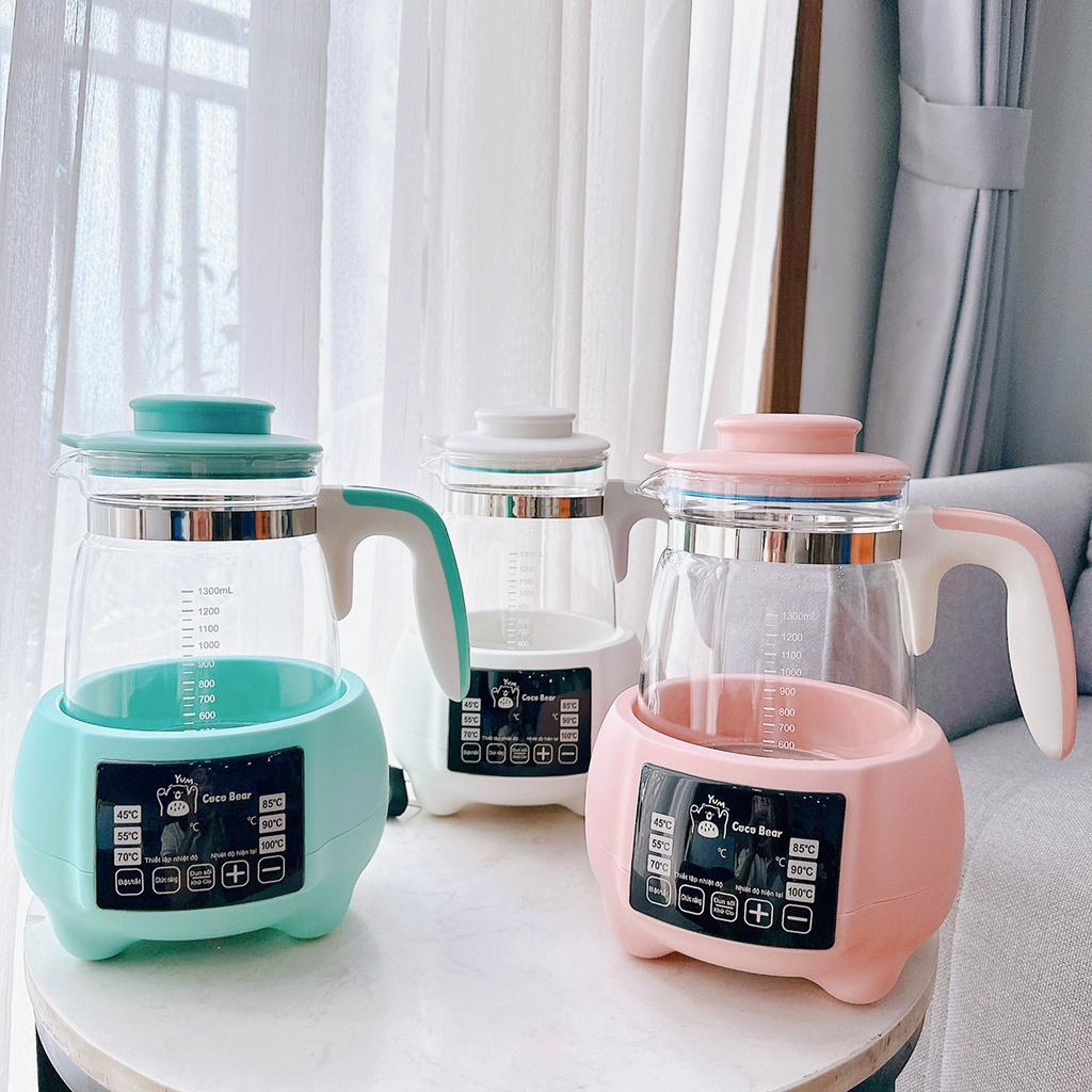 Bình Đun Nước Pha Sữa Coco Bear - Ấm Đun Nước Khử Clo, Giữ Nhiệt Theo ...