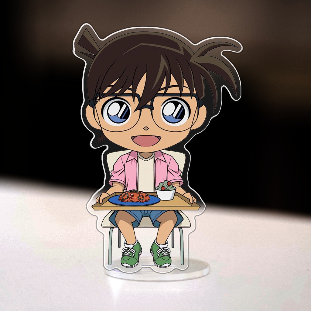 Mô hình đứng standee bằng arcrylic Thám Tử Lừng Danh Conan Shinichi Ran ...