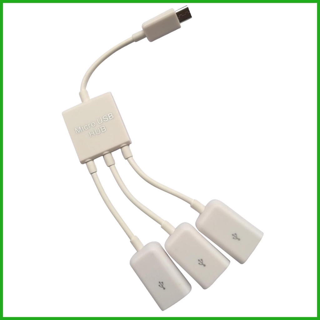 Usb multiport hub usb otg hub 3 in1 cáp dữ liệu otg đa chức năng usb 2. ...