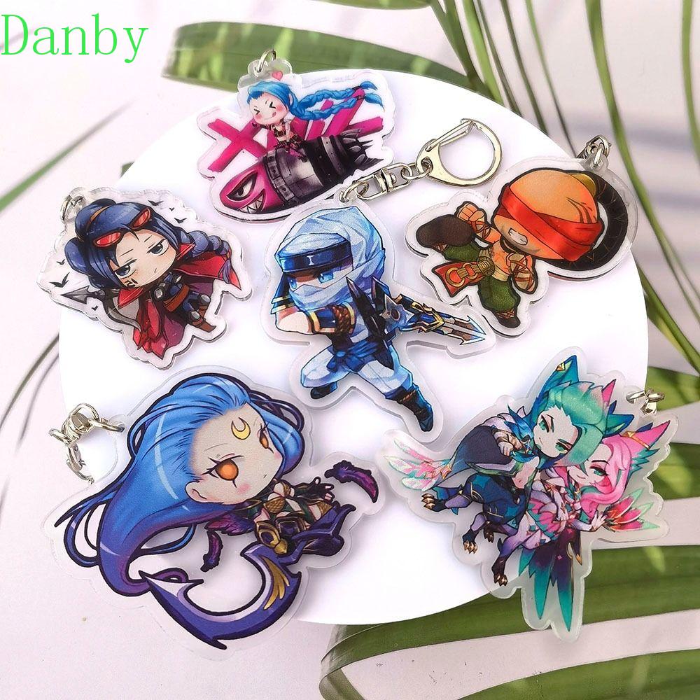 Danby Móc Chìa Khóa acrylic Hình league of legends xayah / yasuo / Túi ...
