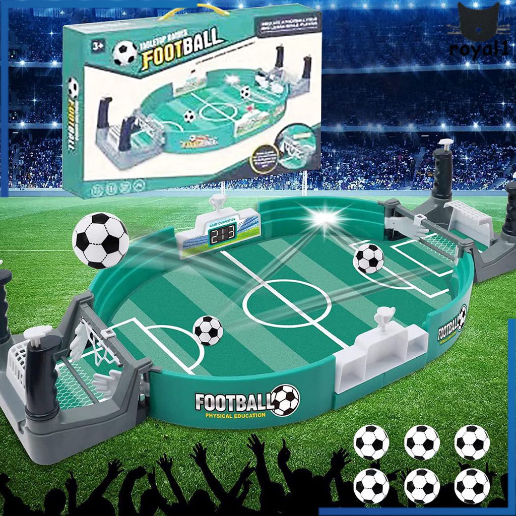 Mini Football Tabletop Arcade Game Finger Battle Athletic Soccer Power ...