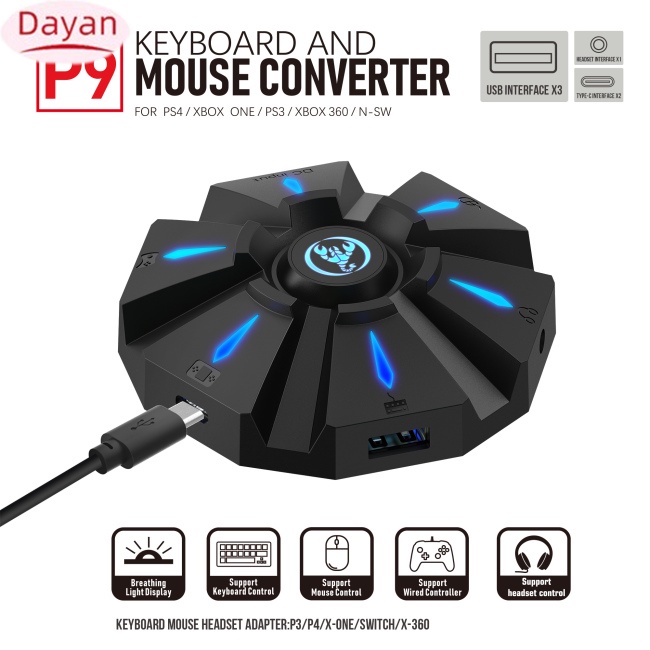 Bộ Chuyển Đổi Chuột Và Bàn Phím Kết Nối usb p9 | Shopee Việt Nam
