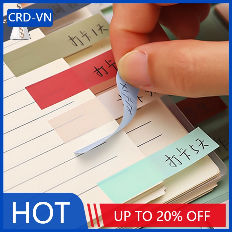 Giấy note , giấy dán ghi chú đánh dấu tự dính màu huỳnh quang CRD ...