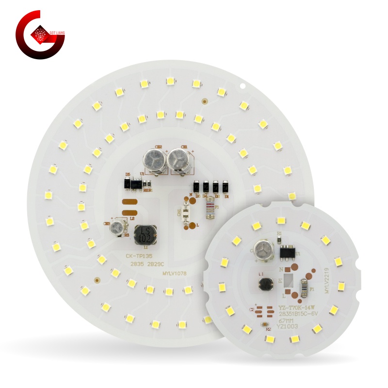 Chip Đèn led Tròn 55w 45w 38w 28w 18w 14w 10w 5w 2835smd Cob ac 220v ...
