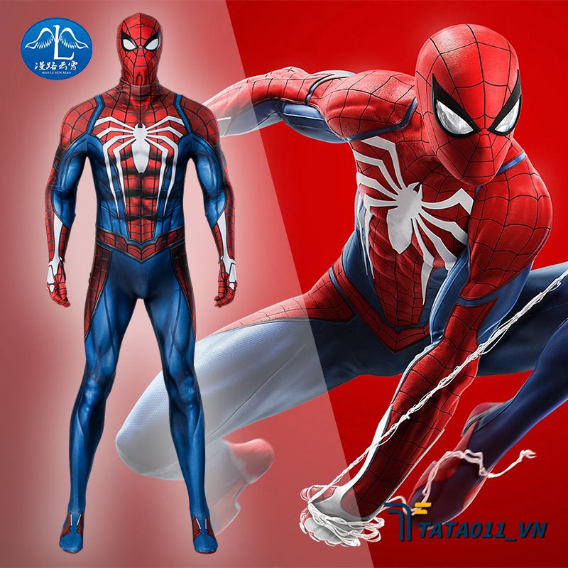 Marvel Spider Man Ps4 Game Cosplay Bó Sát Trang Phục Halloween Nam Cho ...