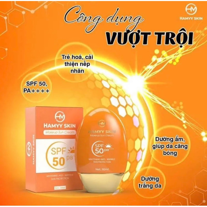 Kem chống nắng phổ rộng Hammy Skin chính hãng | Shopee Việt Nam