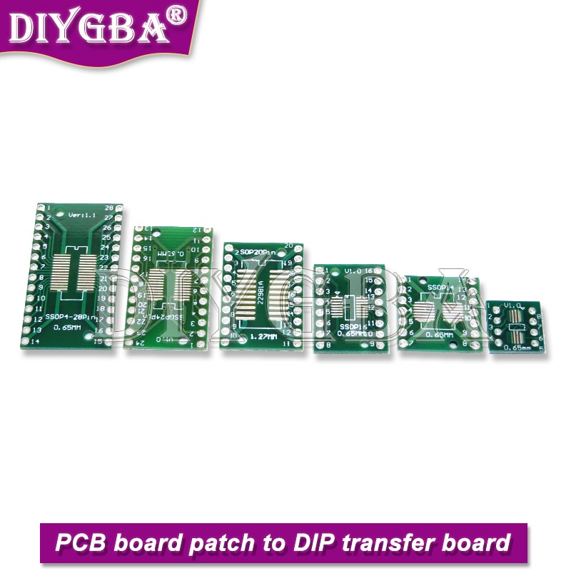 Cb Bảng Mạch Chuyển Đổi smd Sang dip 8 / 16 / 14 / 20 / 24 / 28p sot89 sot23 sot223 Sang dip sop ...