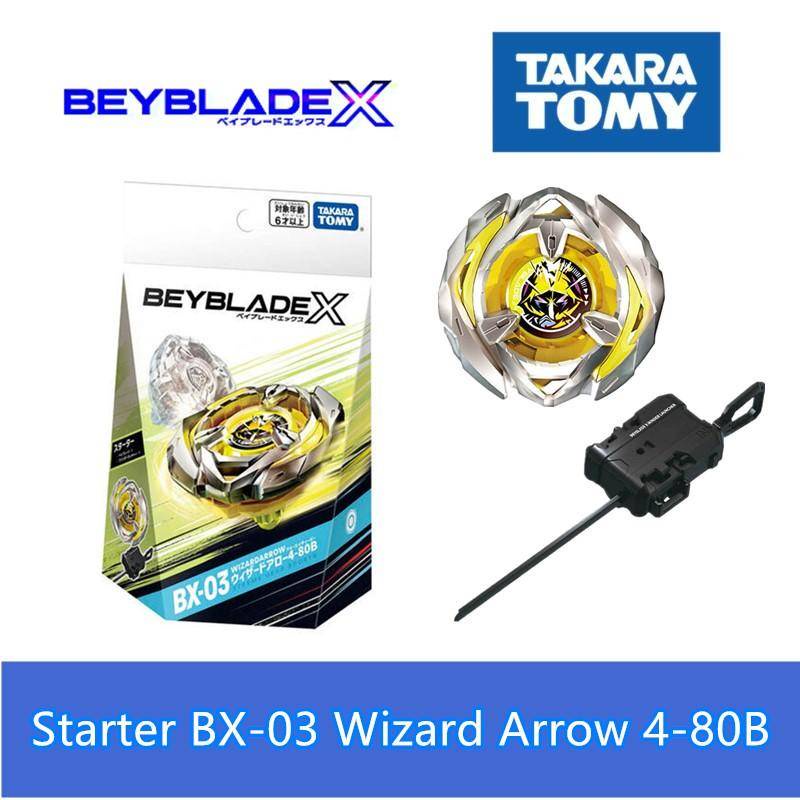 Original Takara Tomy Beyblade-X Starter BX-03 Wizard Arrow 4-80B | Shopee Việt Nam
