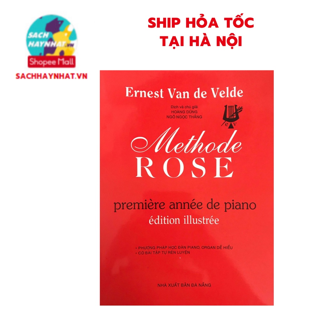 Sách - Phương Pháp Học Đàn Piano Vỡ Lòng Methode Rose ( bản đen trắng ...