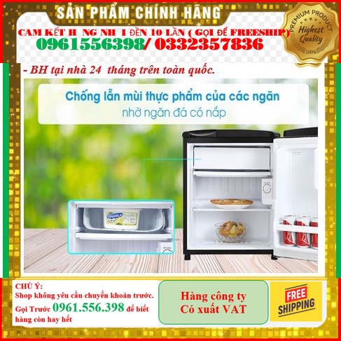 [Mới] [AQUA D59FA] Tủ lạnh Aqua 50 lít AQR-D59FA(BS), Bảo hành chính ...