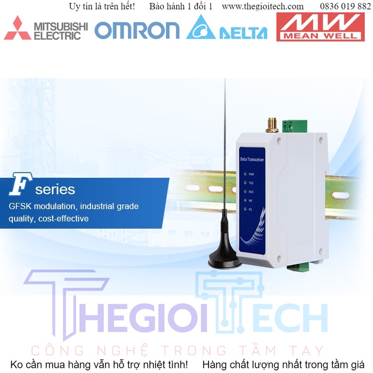 Bộ thu phát dữ liệu RF Lora 1000m E95-DTU 400F20 Lora Modem (Tặng kèm ...