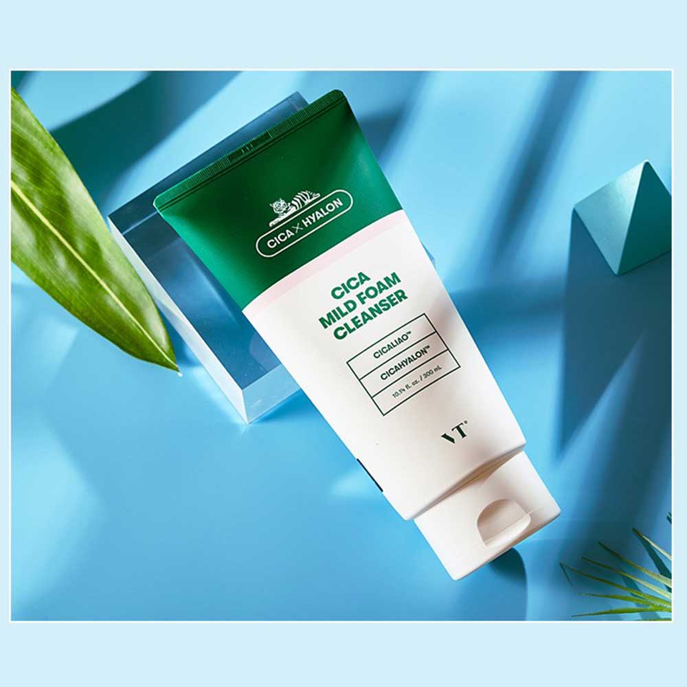 VT Cosmetics Foam Cleanser 300ml (Cica Mild) | Shopee Việt Nam