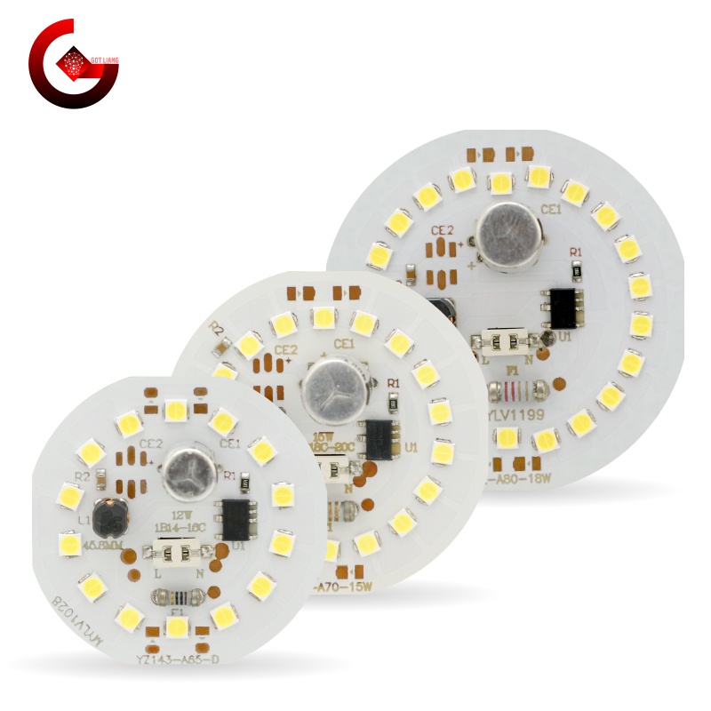 Chip Đèn led Tròn 5w 7w 9w 12w 15w 18w 2835smd ac 220v Chất Lượng Cao | Shopee Việt Nam