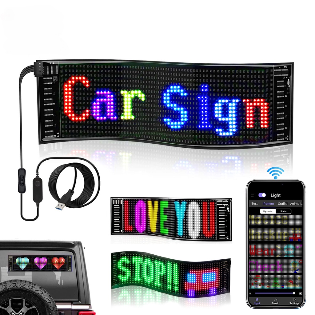Đèn LED ChiếU SáNg Matrix Pixel Cho Xe Hơi | Shopee Việt Nam