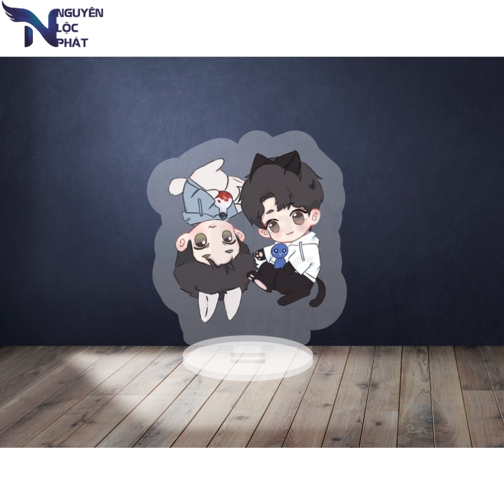 Mô hình standee boy love manwah Ilay x Taeui OTP chibi ngoại truyện ...