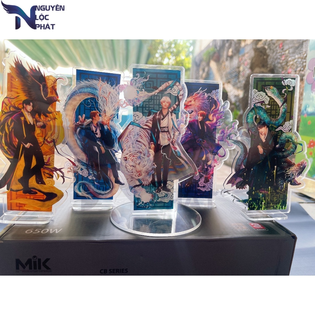 Mô hình Standee BTS - Kook - Anime - chibi dễ thương để bàn 10cm-15cm ...