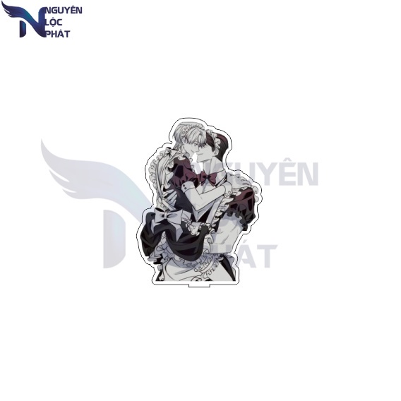 (10CM-15CM) (Mô hình Standee ilay x taeui MANWAH BOY LOVE BL chibi ...