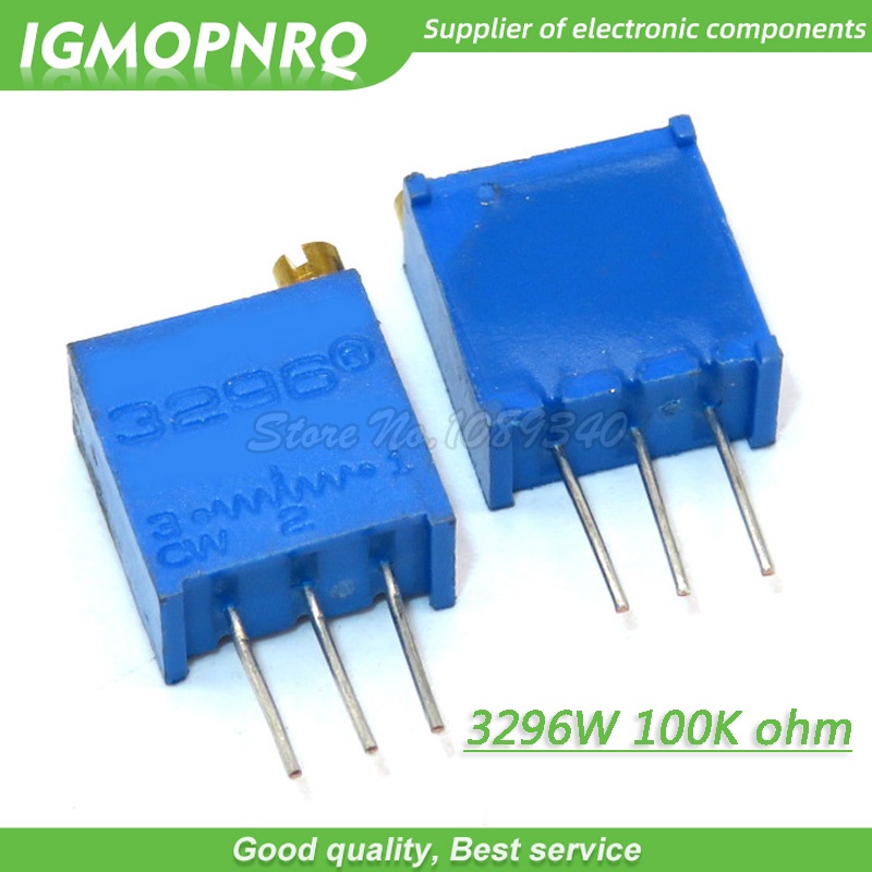 100 Cái / lốc 3296W-1-104LF 3296W 104 100K ohm Điều chỉnh hàng đầu ... 100 Cái / lốc 3296W-1-104LF 3296W 104 100K ohm Điều chỉnh hàng đầu ...