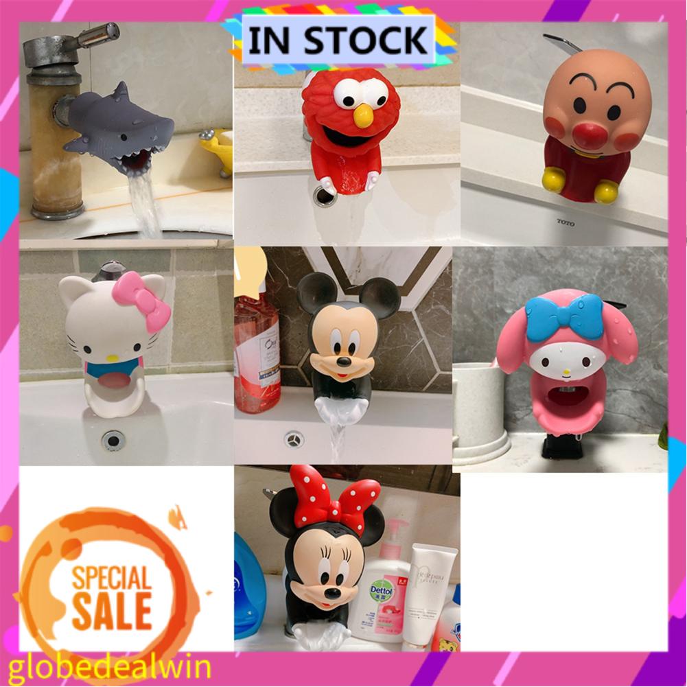 Globedealwin Cartoon Faucet Cute Shape Curved Water Inlet Safety Cover ...