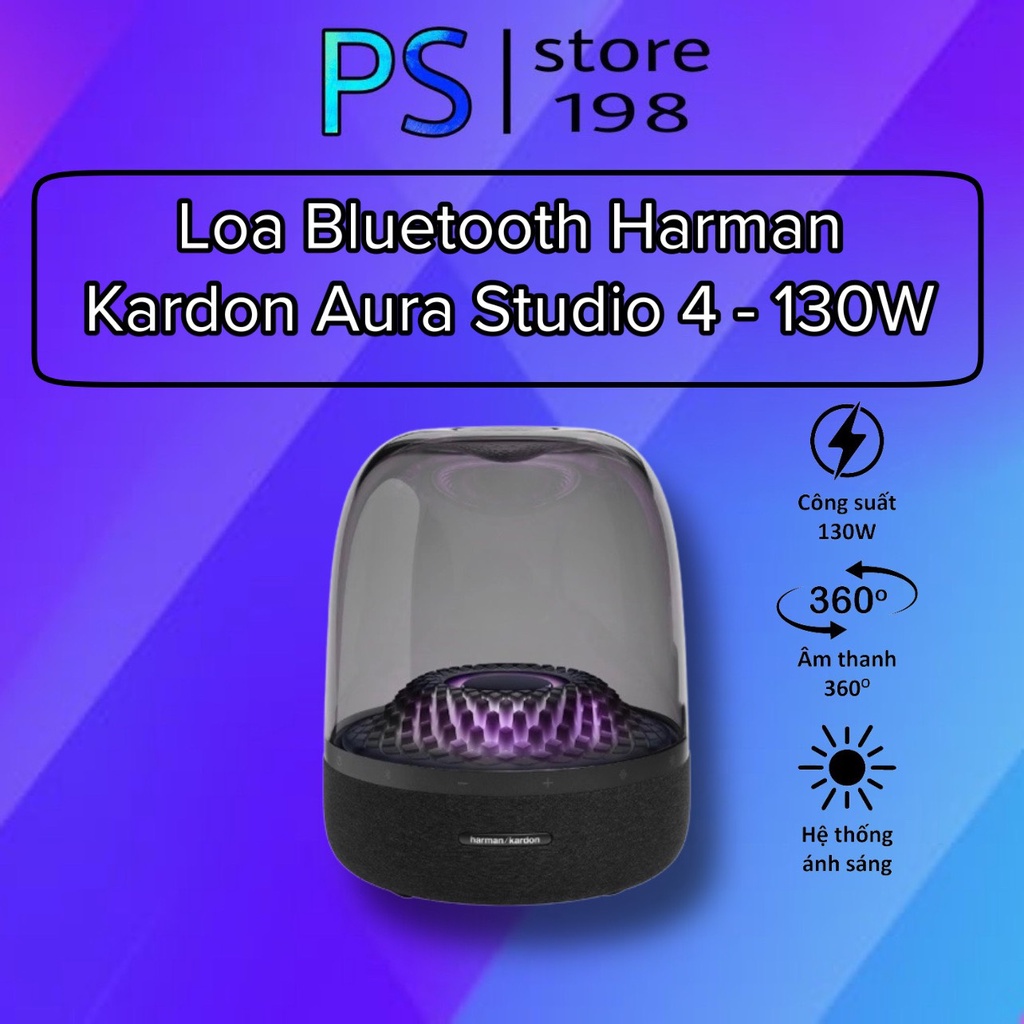 Loa Bluetooth Harman Kardon Aura Studio 4 - Mới Chính Hãng (Bảo Hành 12T) | Shopee Việt Nam