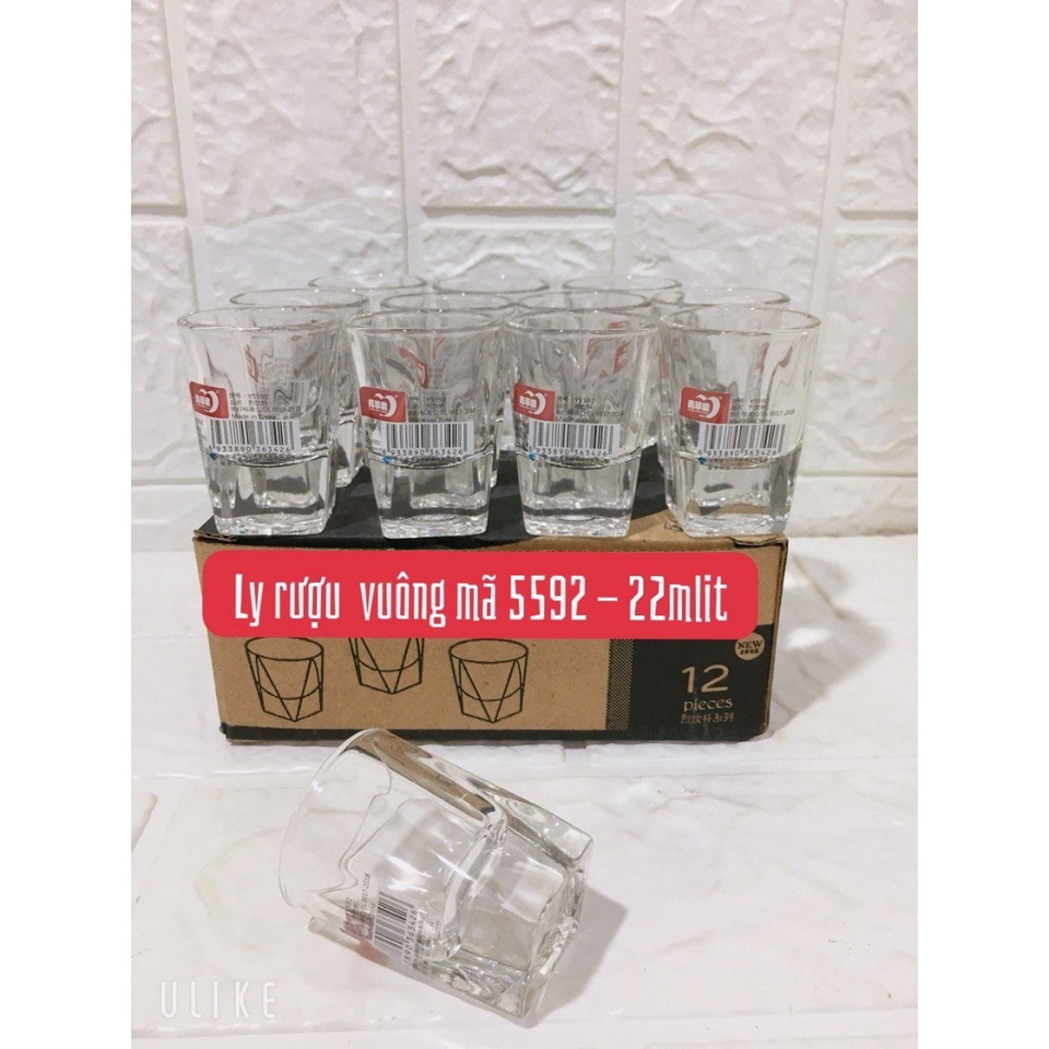 Ly rượu shot nhiều kiểu / ly uống rượu nhỏ cao cấp / ly thủy tinh uống ...