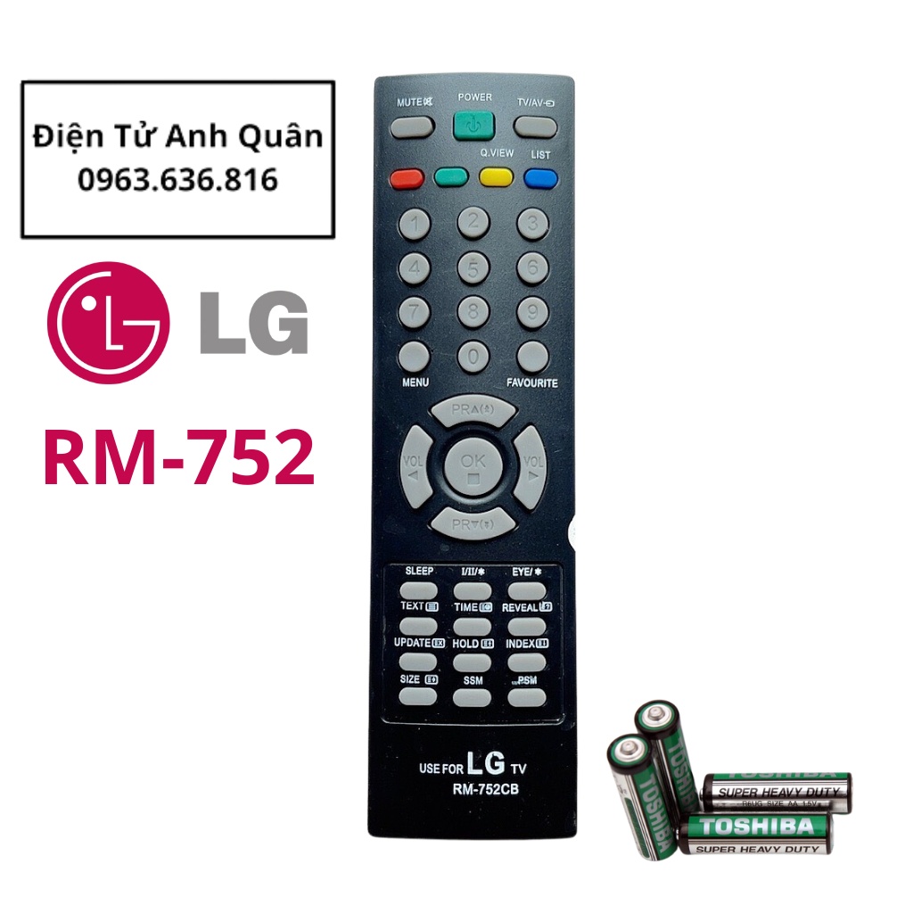 Điều Khiển Tivi LG RM 752 | Shopee Việt Nam