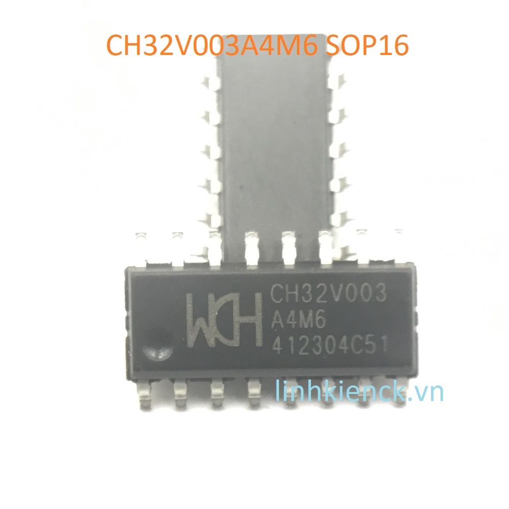 (2 con) vi điều khiển CH32V003A4M6 CH32V003A4 CH32V003 SOP16 MCU RISC ...