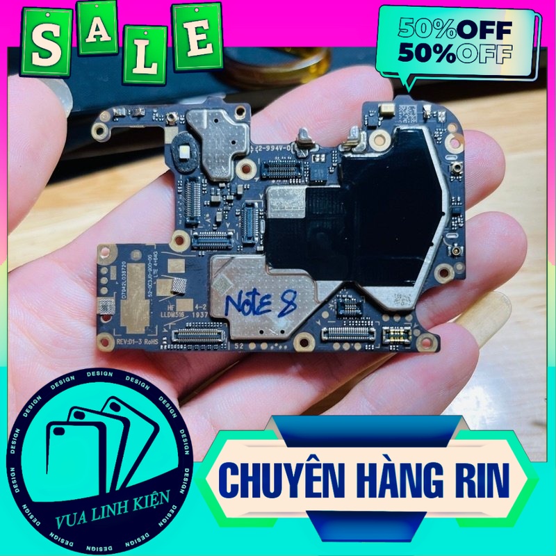 Main Xiaomi Redmi Note 8 Ram 4G Nguyên Rin Bóc Máy / Mainboard / Bo ...