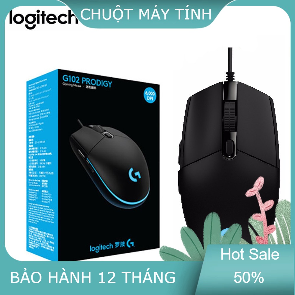 Chuột game Logitech G102 - (Led đổi màu)- HÀNG CÔNG TY độ nhạy thiết kế ...