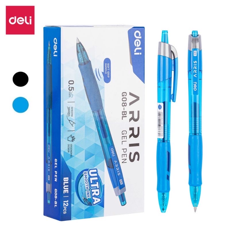 Bút gel Deli ARIS G08 ngòi 0.5mm Hàng Chính Hãng | Shopee Việt Nam