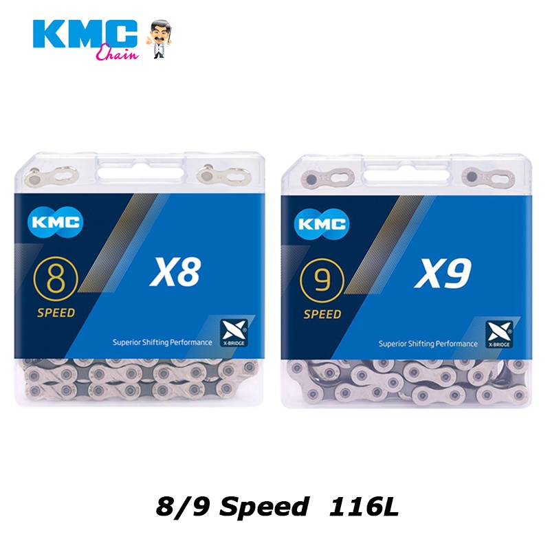 Kmc Chain X8 X9 Đường Bộ Xe Đạp Leo Núi Dây Xích 8S 9 Tốc Độ MTB Xe Đạp ...