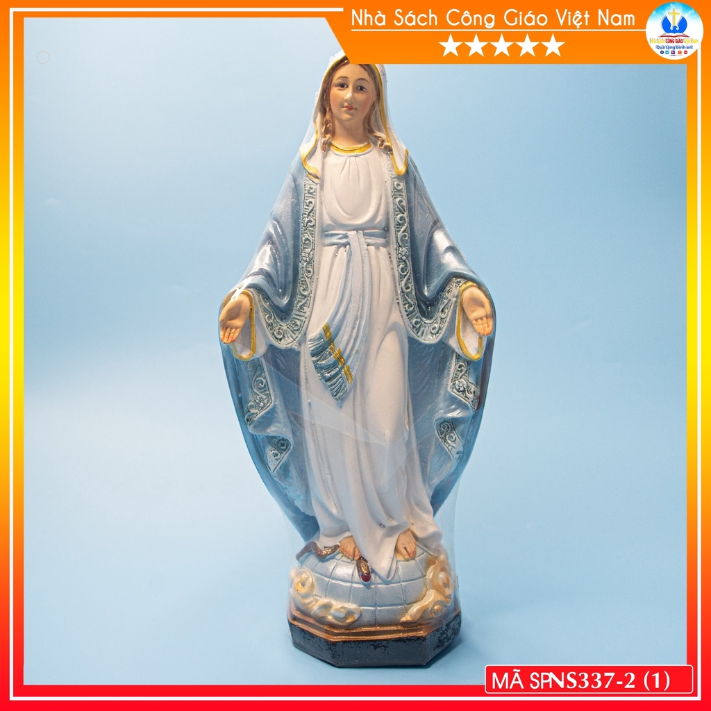 Tượng Mẹ Maria Composite 30cm Công Giáo NS337-2 - Tượng ảnh để bàn thờ | Shopee Việt Nam