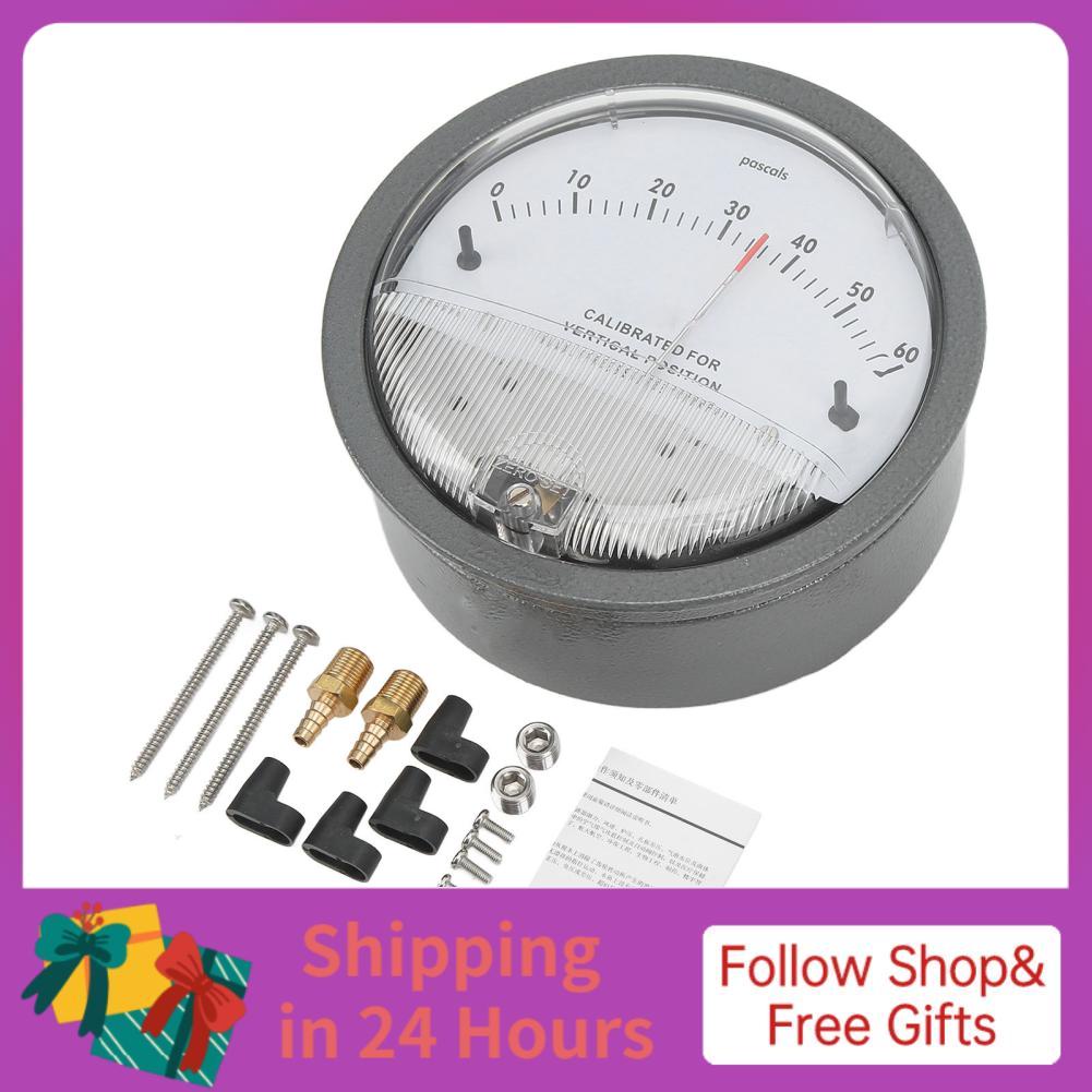 Iuxishop Smart Differential Pressure Gauge Kit Detection Meter 1/8 ...