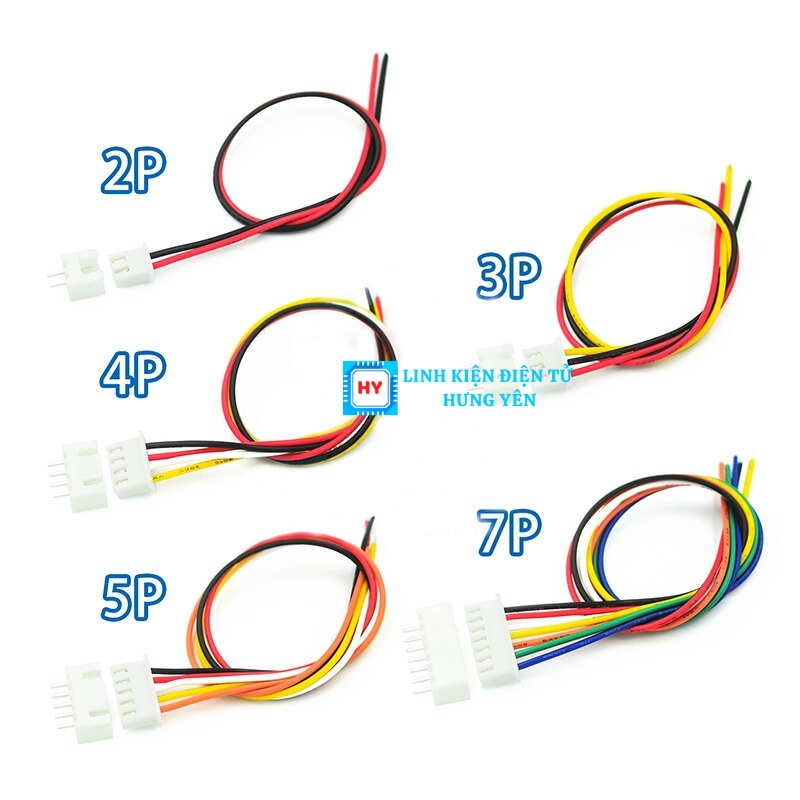 (GIÁ SỈ) Dây Bus XH2.54 loại tốt 20cm 2P,3P,4P,5P | Shopee Việt Nam