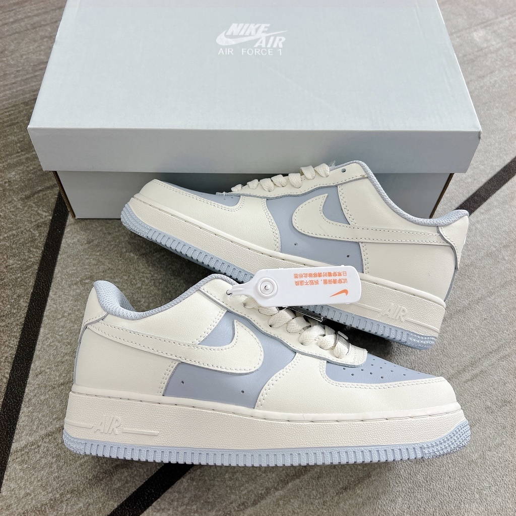 Giày Thể Thao Sneaker AF1 Khoai Môn Màu Xanh Kem, Giày Air Force 1 Tìm ...