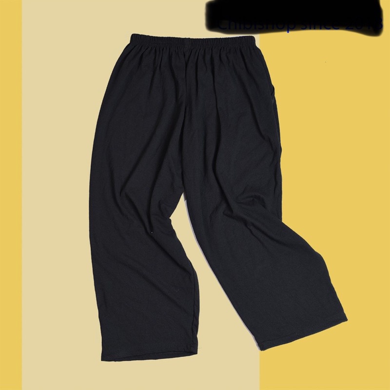 Quần ngố cotton trung niên-Quần ngố -Quần ngố mặc nhà | Shopee Việt Nam