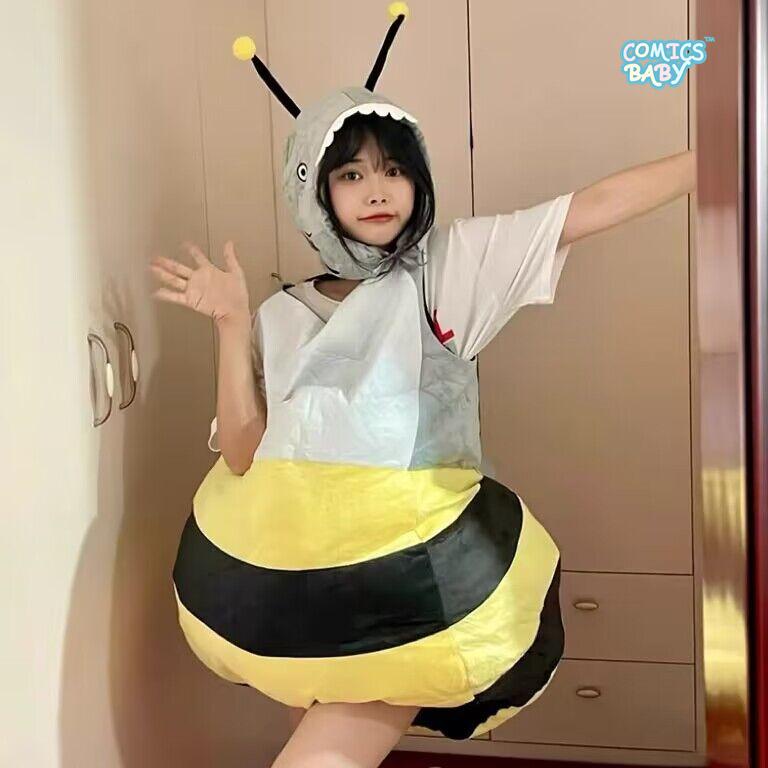 Creative shark bee Doll Wearable Doll cosplay Costume Búp Bê Cá Mập ...