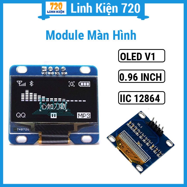 Module màn hình OLED V1 0.96 inch IIC 12864 | Shopee Việt Nam