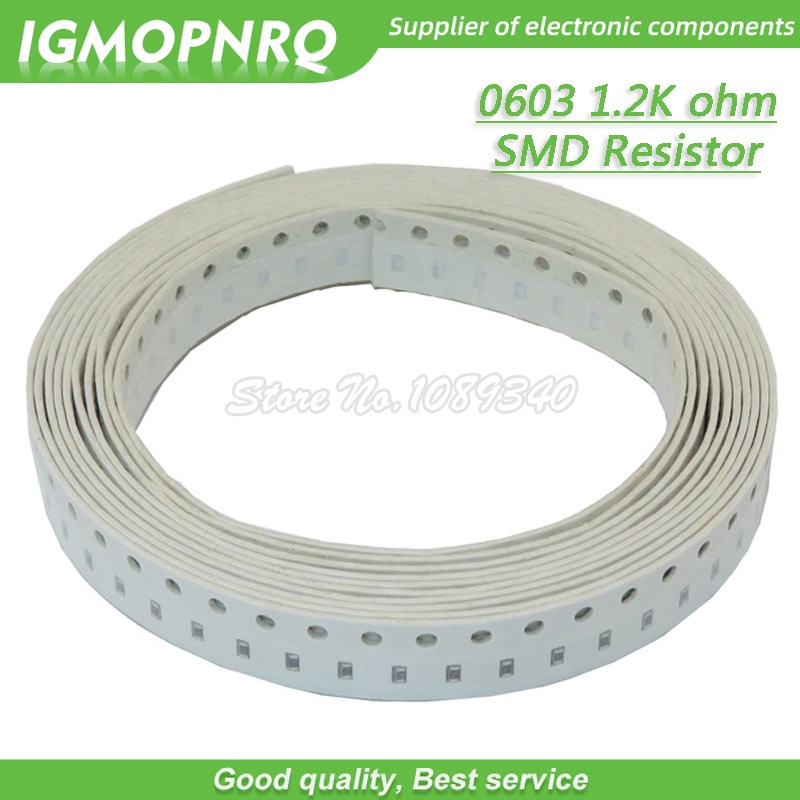 Điện Trở Cố Định chip 0603 smd 1.2k ohm 1k2 122 igmopnrq | Shopee Việt Nam