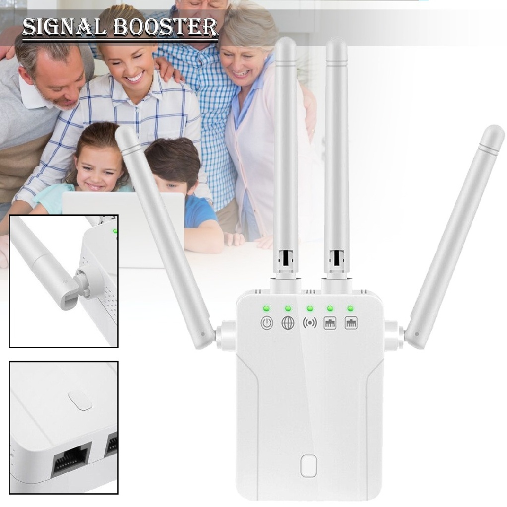 New WiFi Repeater Router Range Wifi Amplifier Signal Access Point ...