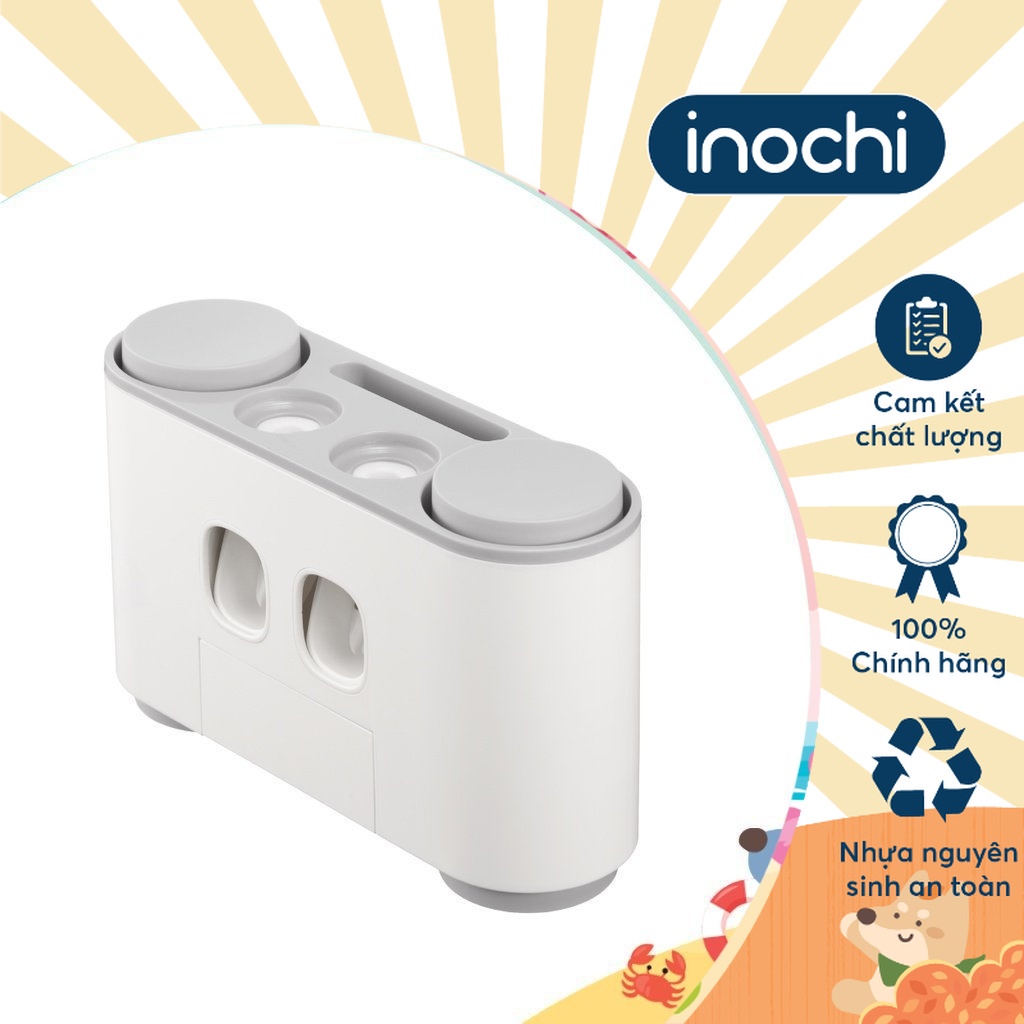 Kệ treo bàn chải đánh răng đa năng Nachi (loại 4 cốc có nhả kem đánh ...