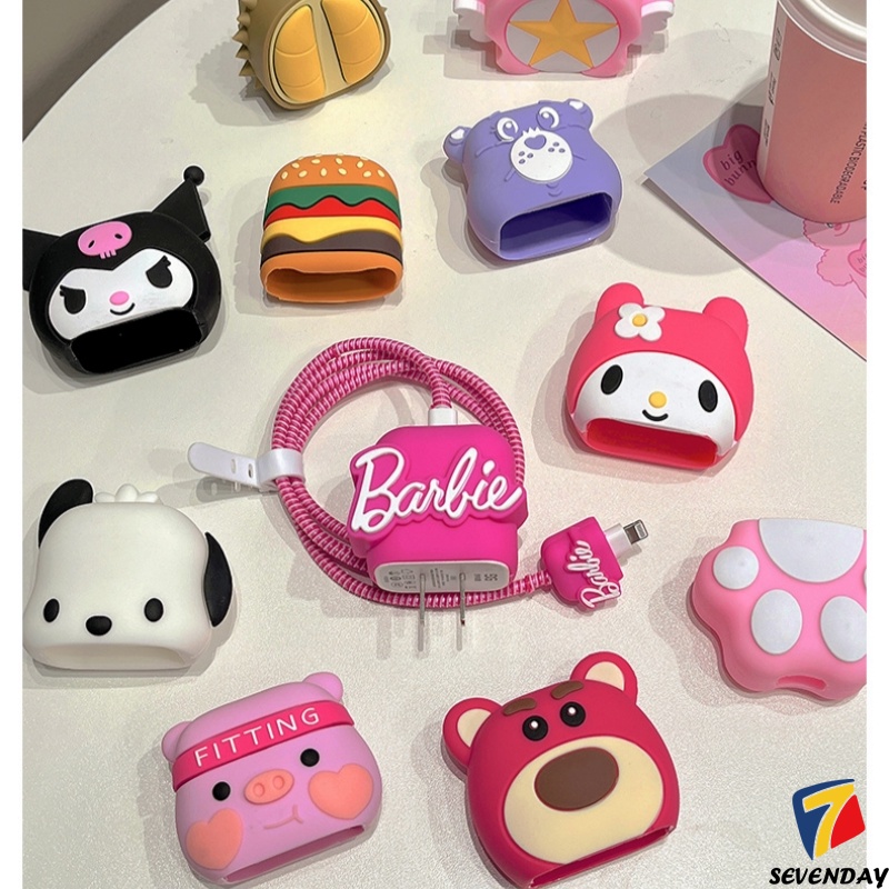 DISNEY Vỏ Bảo Vệ Hộp Sạc 4 Trong 1 Hình sanrio kuromi lotso barbie Cho ...