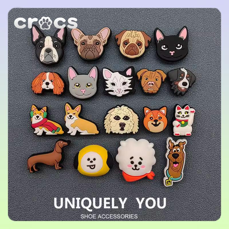 sticker dép crocs Chó cưng jibbitz crocs charm dép crocs sticker gắn ...