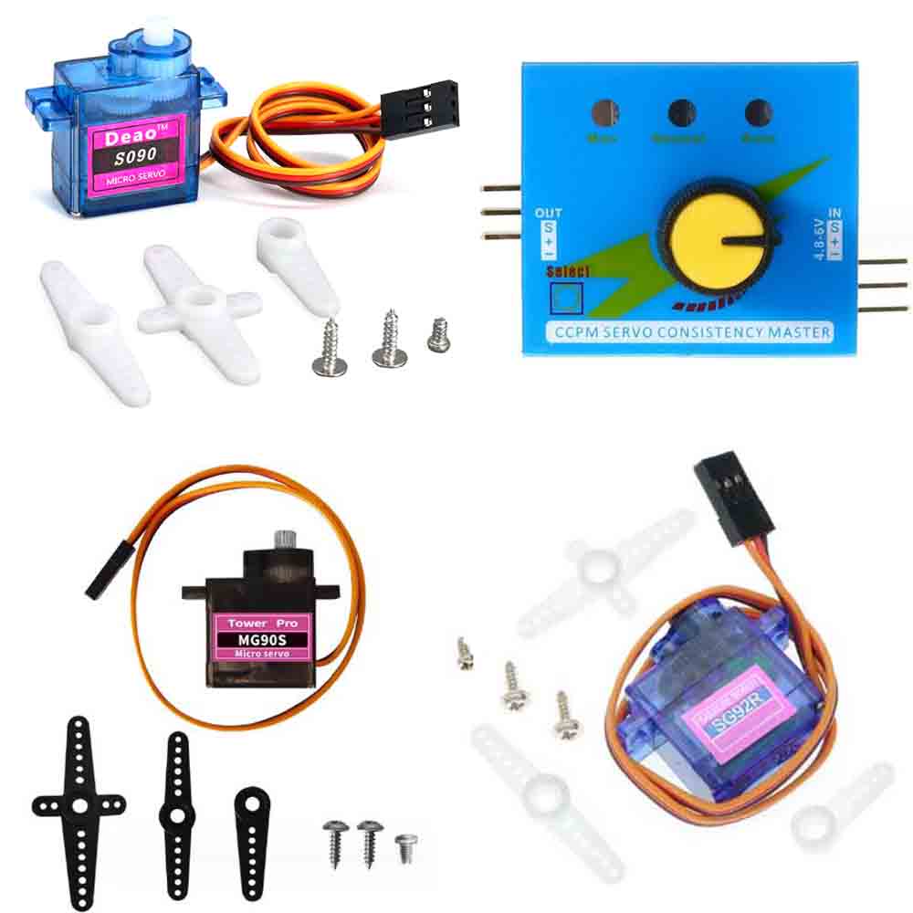 Điện tử thông minh RC Mini Micro Classic servo 9g SG92R SG90 MG90S Dành ...