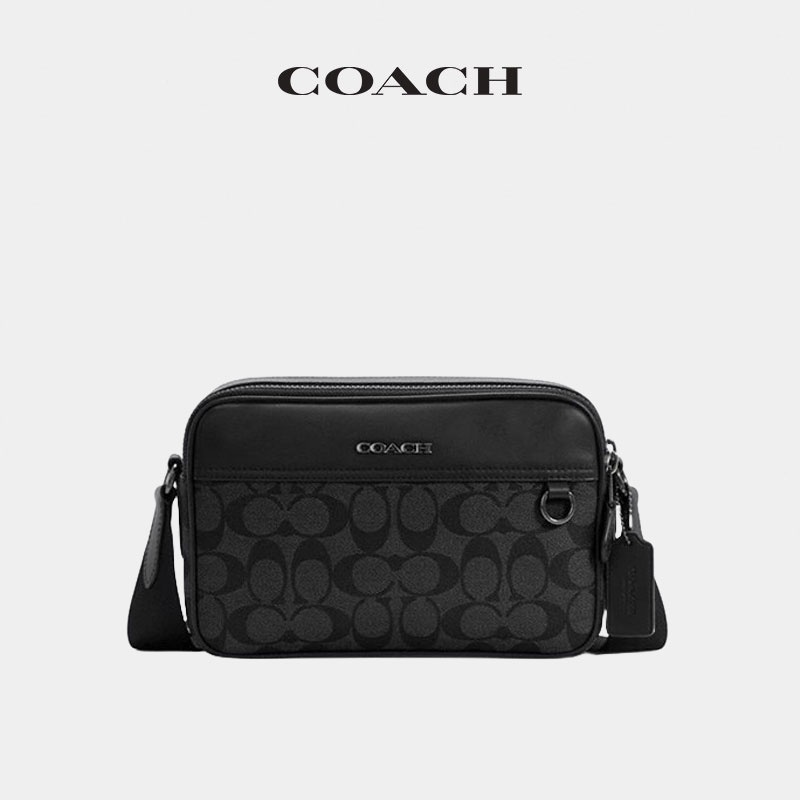 Coach Men's Shoulder Bag Slant túi màu thắt lưng túi nhiều phong cách ...